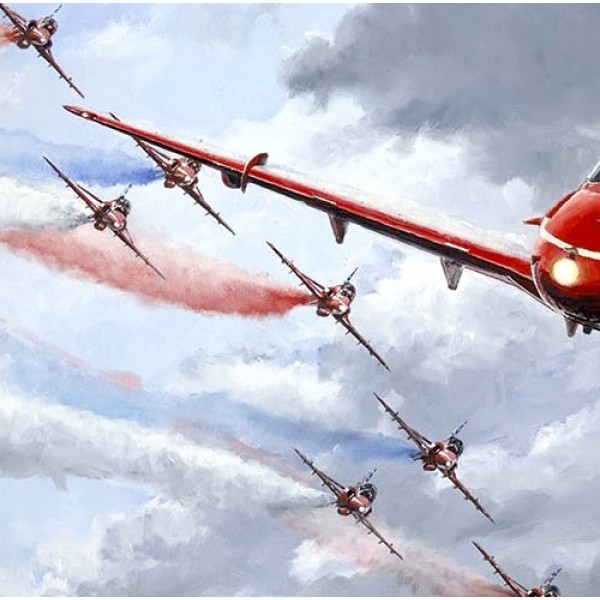The Red Arrows | Limited Edition Print | Jet Art Gallery